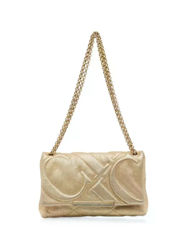 Carolina Herrera Embossed-logo Shoulder Bag