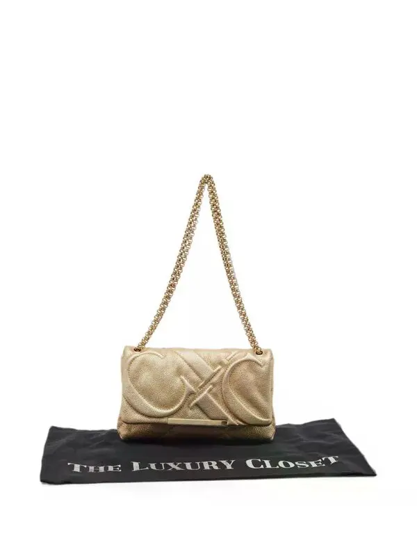Carolina Herrera Embossed-logo Shoulder Bag
