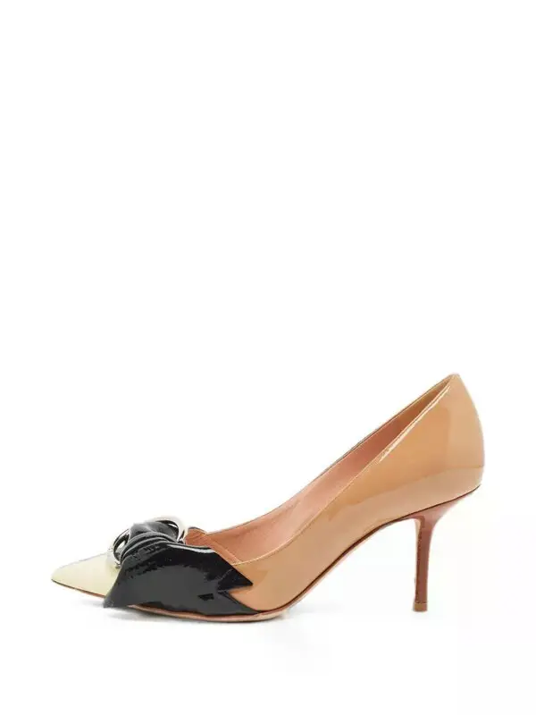 Dior Buckled Pointed-toe Pumps