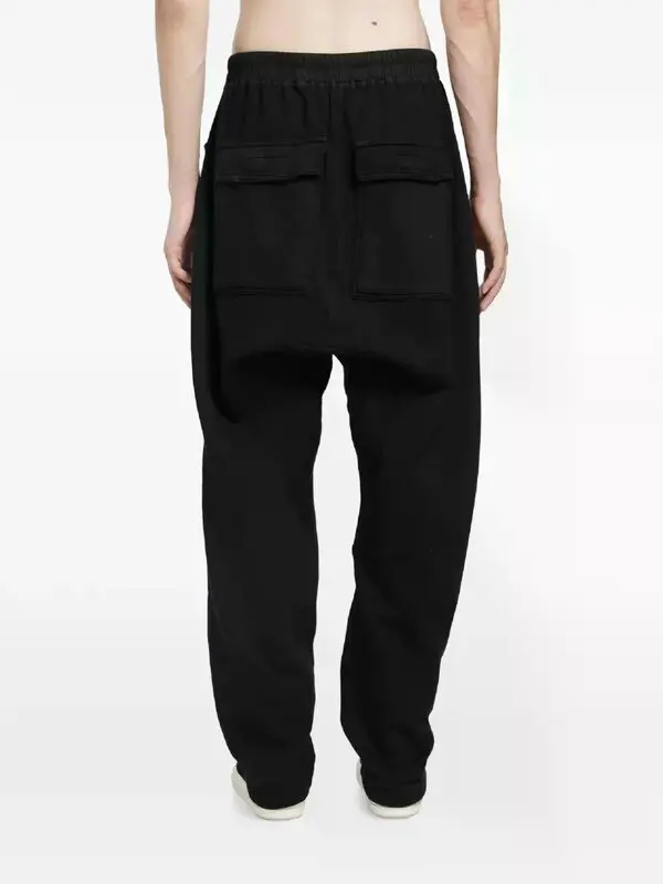 Rick Owens Cargo-pockets Drop-crotch Trousers