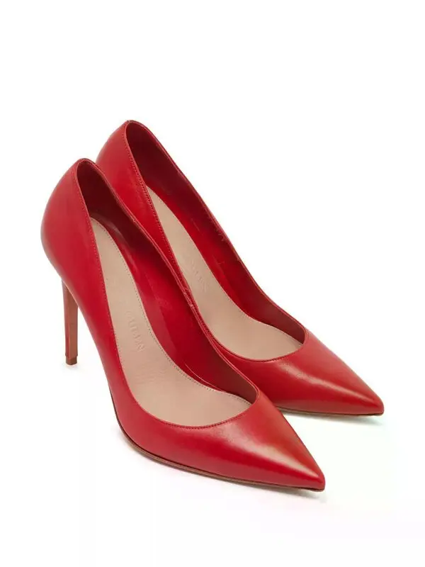 Alexander McQueen Leather Pointed-toe Stiletto Pumps