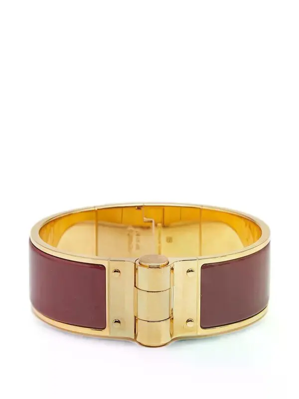 Hermès Hinged Enamel Bracelet