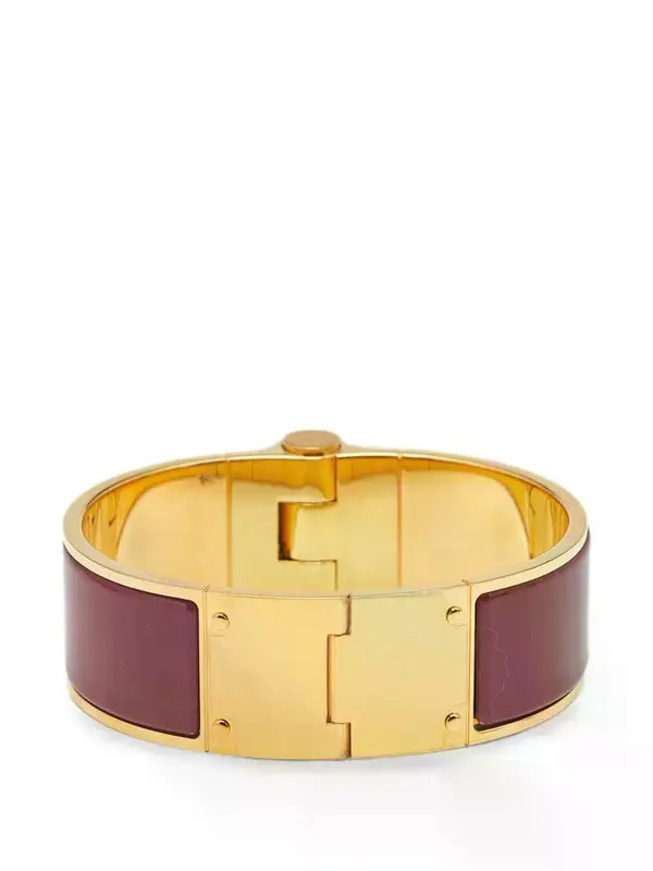 Hermès Hinged Enamel Bracelet