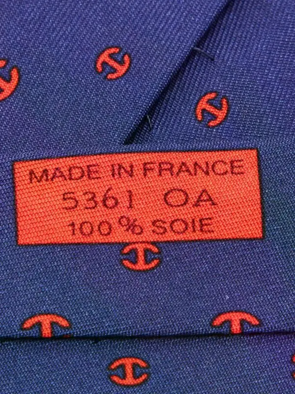 Hermès Maillon H Tie
