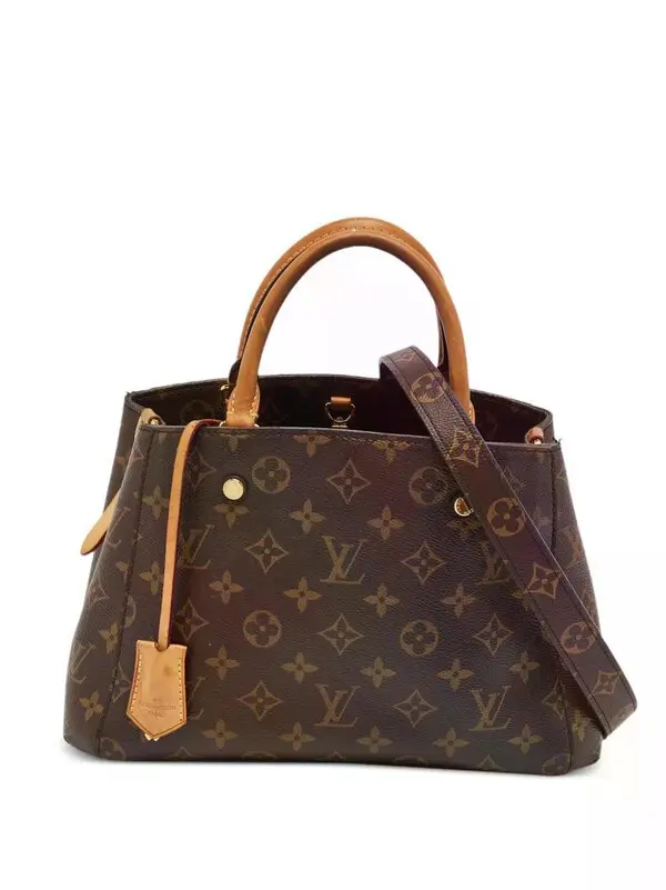LOUIS VUITTON Montaigne Bb Monogram Tote Bag