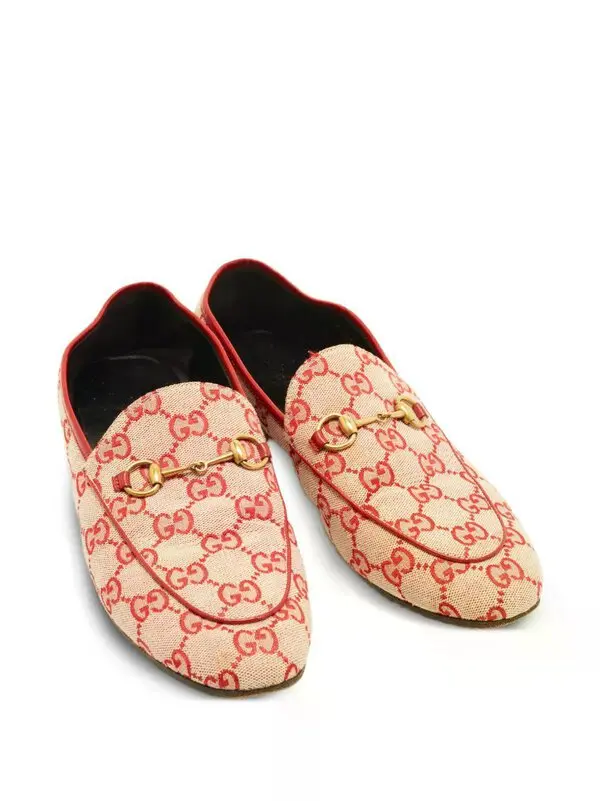 Gucci Jordaan Horsebit Loafers - Neutrals