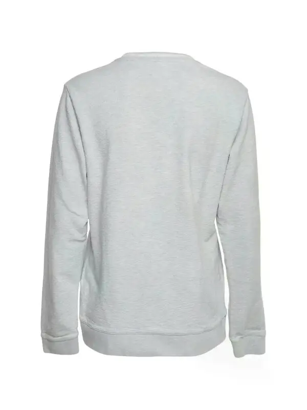 Kenzo Crewneck Logo Embroidered Sweatshirt