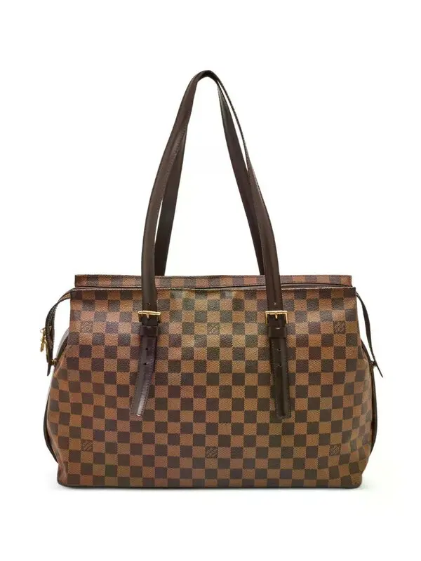 LOUIS VUITTON Damier Ebene Chelsea Shoulder Bag