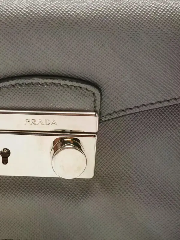 Prada Saffiano Leather Mini Crossbody Bag