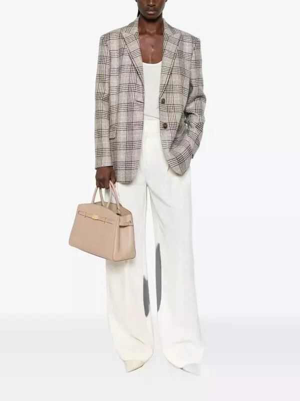 TWINSET Check-pattern Notched-lapels Jacket