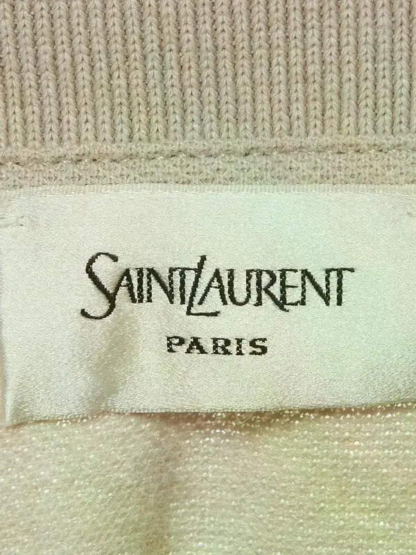 Saint Laurent Sleeveless Polo Shirt