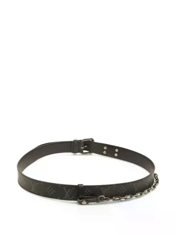 LOUIS VUITTON Monogram-pattern Belt