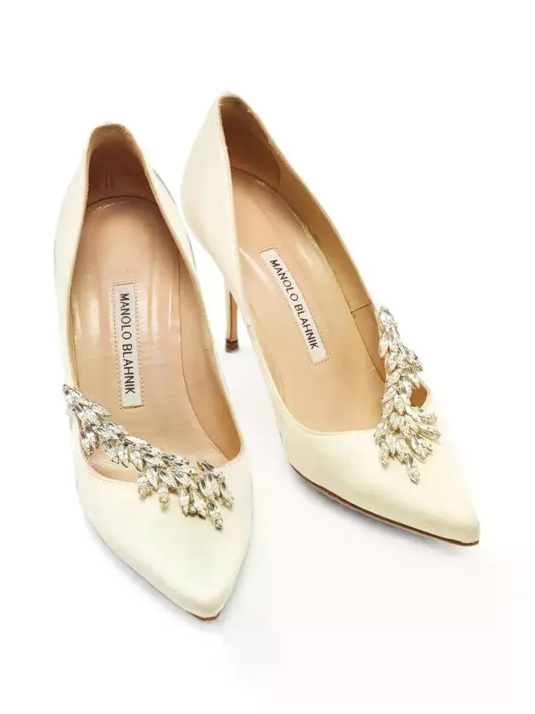 Manolo Blahnik Nadira Crystal-embellished Pumps