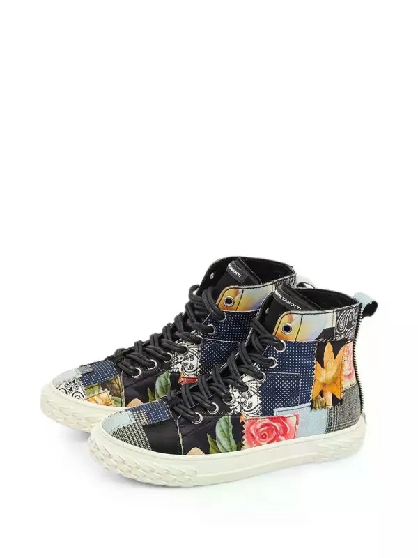 GIUSEPPE ZANOTTI Blabber Craft High-top Sneakers