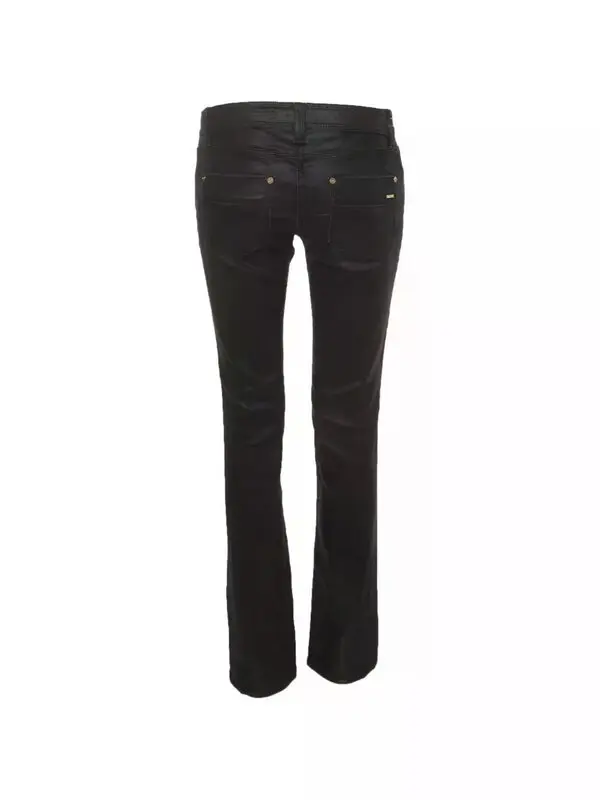 Fendi Coated Slim Fit Low-rise Jeans
