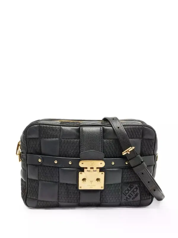 LOUIS VUITTON Mm Troca Damier-quilted Shoulder Bag