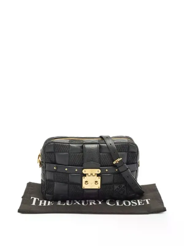 LOUIS VUITTON Mm Troca Damier-quilted Shoulder Bag