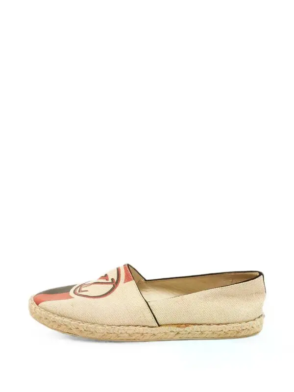 LOUIS VUITTON Logo Print Espadrilles