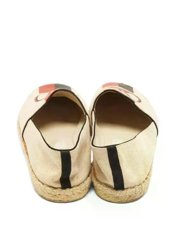 LOUIS VUITTON Logo Print Espadrilles