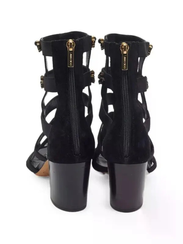 JIMMY CHOO Myriad Crystal-embellished Gladiator Sandals