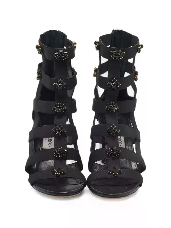 JIMMY CHOO Myriad Crystal-embellished Gladiator Sandals