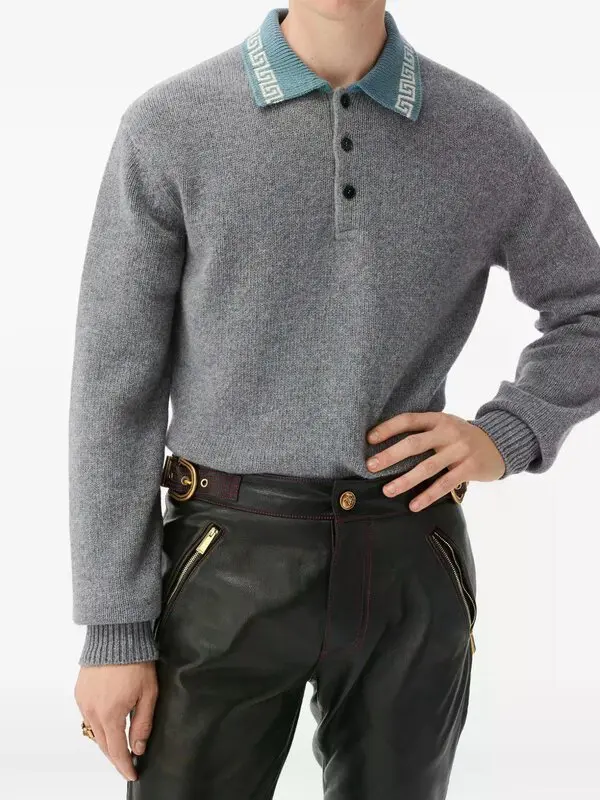Versace Wool & Cashmere Knit Jumper