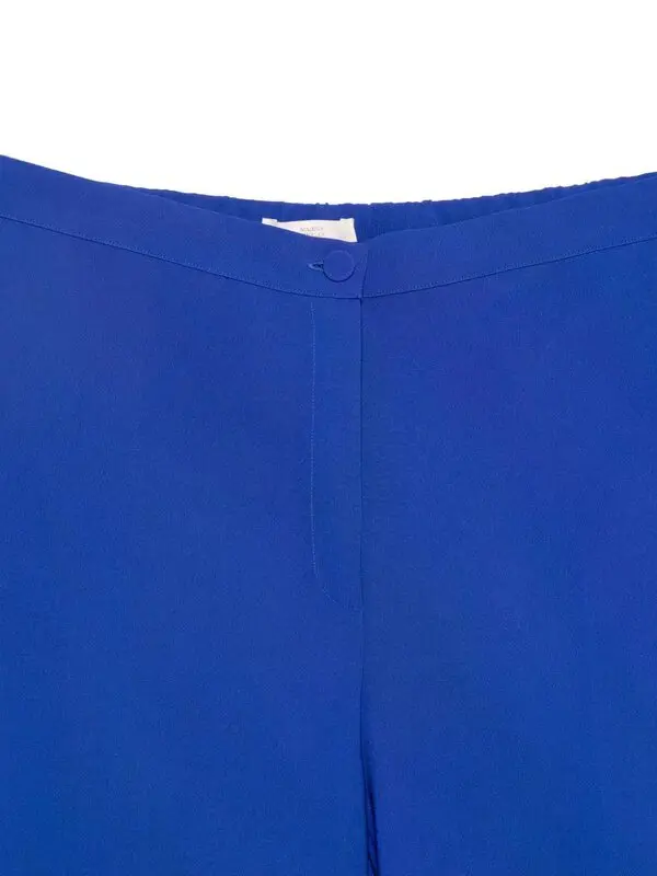 Marina Rinaldi Elasticated-waistband Slim-fit Trousers