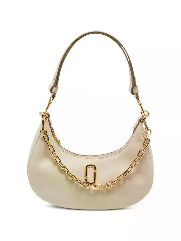 Marc Jacobs The Curve Leather Shoulder Bag - Neutrals