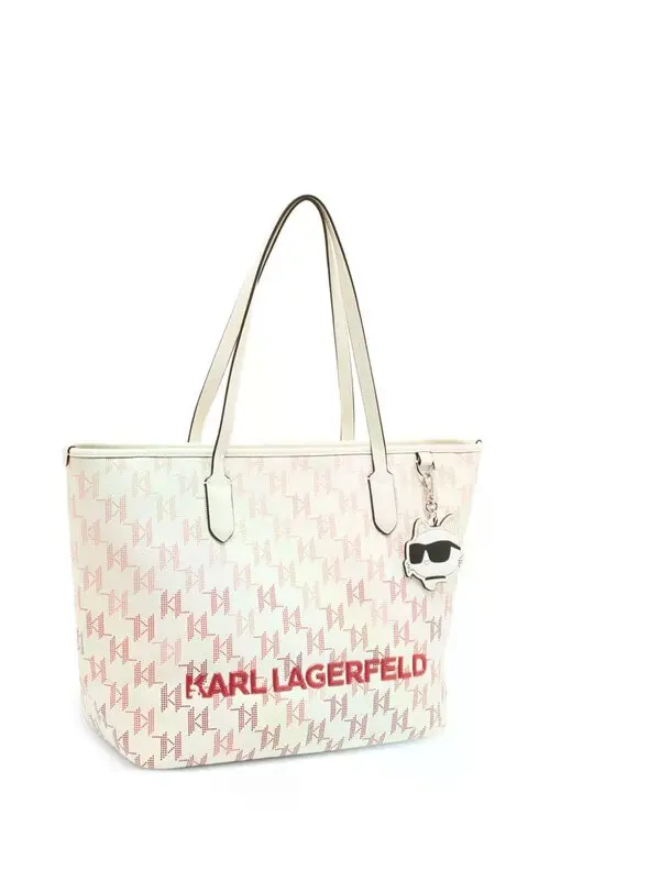 Karl Lagerfeld K/ikonik Monogram Shopper Tote Bag