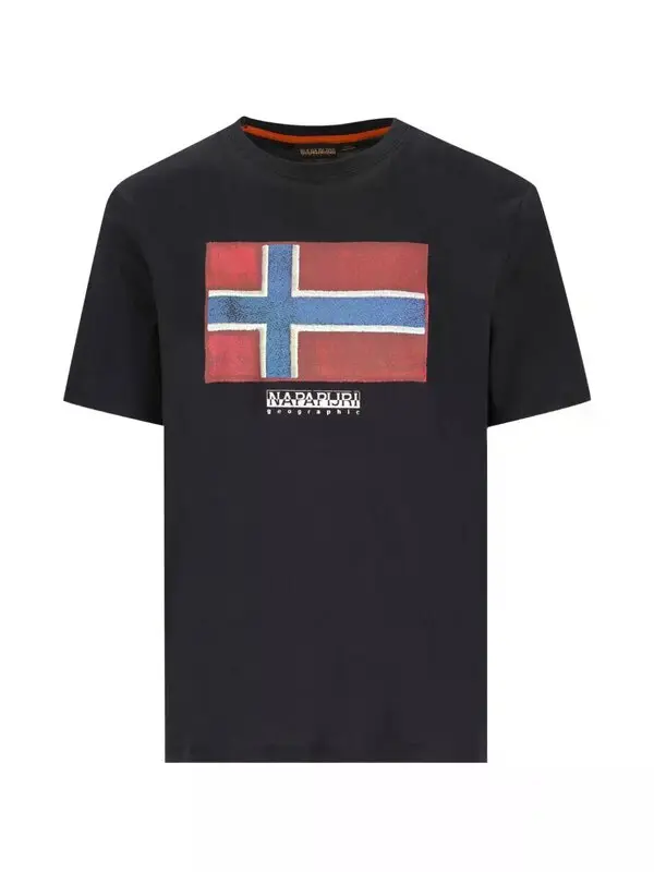 NAPAPIJRI Tiki Ogo-print T-shirt