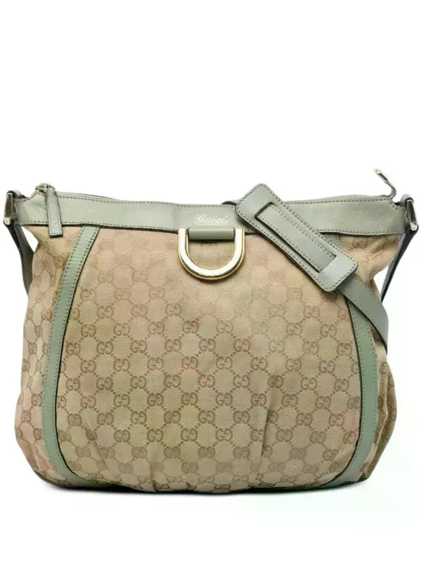 Gucci Abbey D-ring Crossbody Bag - Green
