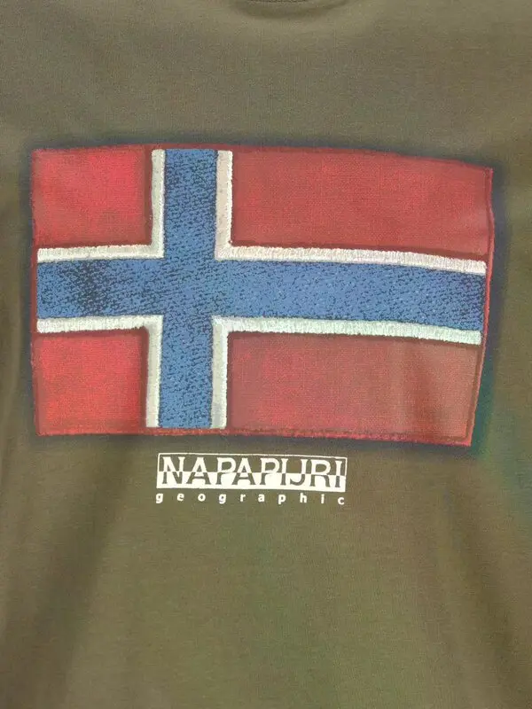 NAPAPIJRI Tiki Logo-print Crew-neck T-shirt