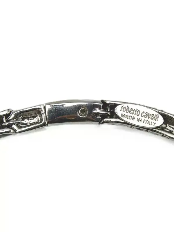 Roberto Cavalli Snake Enamel Necklace