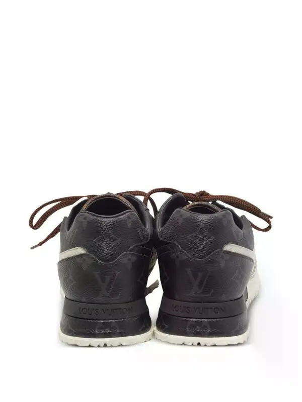 LOUIS VUITTON Run Away Monogram Canvas Sneakers