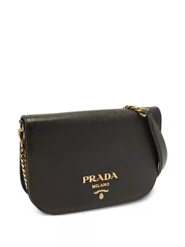 Prada Saffiano Lux Leather Mini Crossbody Bag