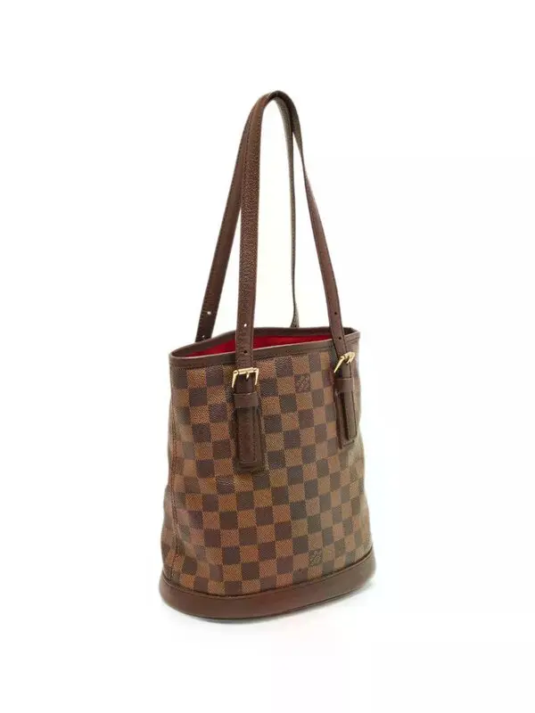 LOUIS VUITTON 2006 Marais Damier Ébène Bucket Bag
