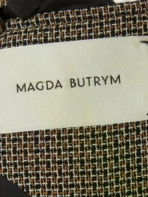 Magda Butrym Textured Single-breasted Blazer
