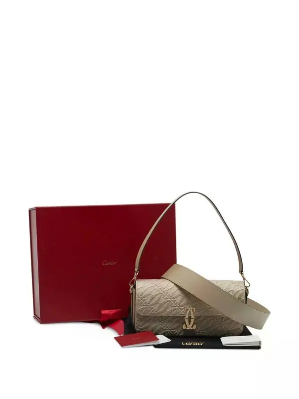Cartier C De Monogram Shoulder Bag