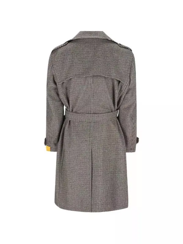 Tagliatore Houndstooth Double-breasted Coat