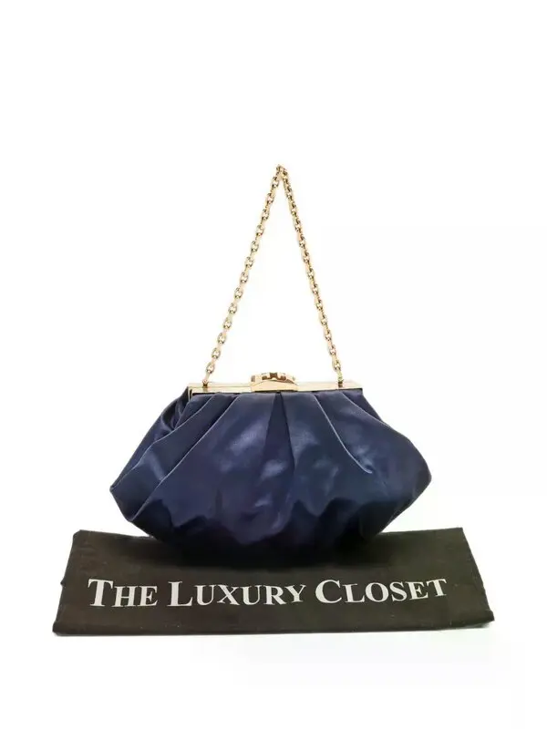 Escada Logo-frame Chain Shoulder Bag