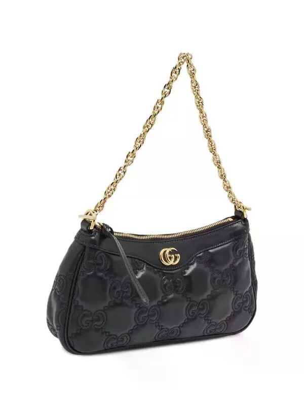 Gucci Small Gg Matelassé Shoulder Bag