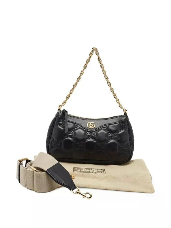 Gucci Small Gg Matelassé Shoulder Bag