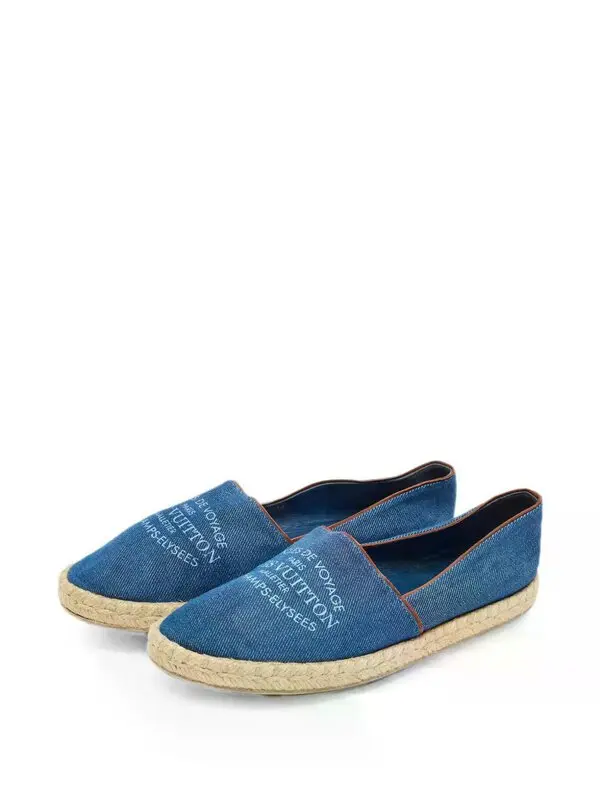 LOUIS VUITTON Articles De Voyage Flat Espadrilles