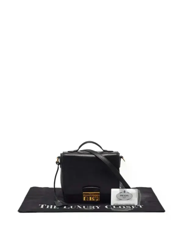 Prada Saffiano Top Handle Mini Bag