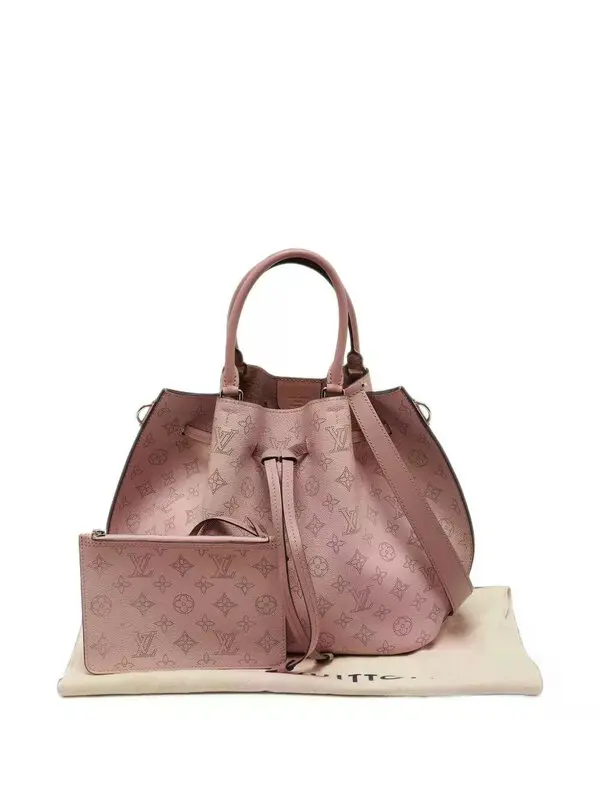 LOUIS VUITTON Girolata Mahina Monogram Tote Bag