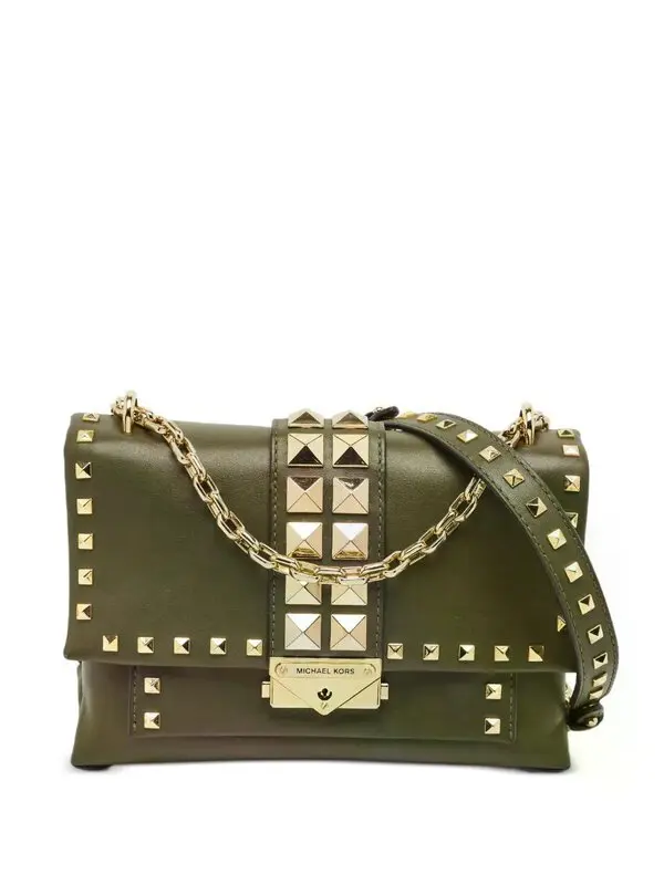 Michael Kors Cece Studded Shoulder Bag - Green