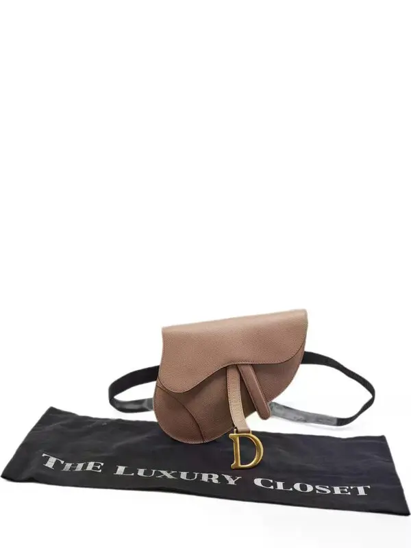 Dior 2019 Saddle Belt Bag - Brown