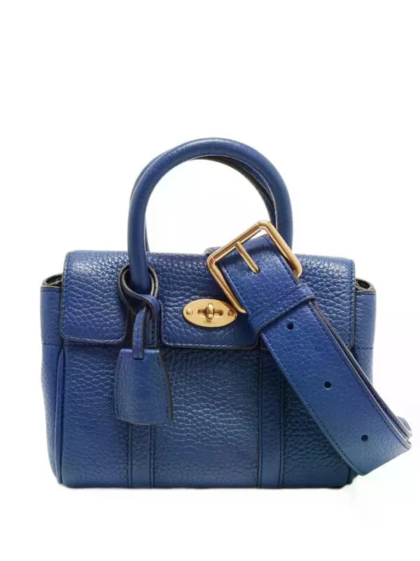 Mulberry Mini Bayswater Satchel Bag - Blue