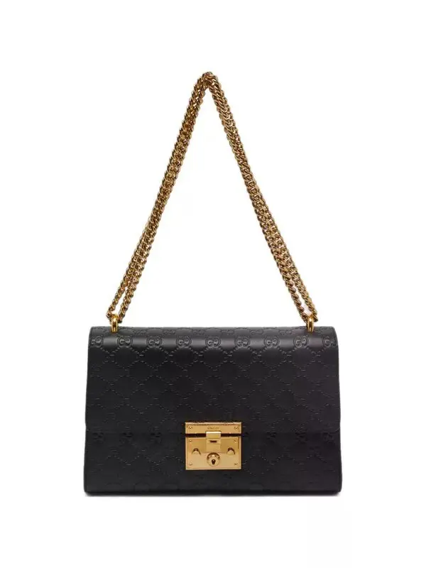 Gucci Padlock Guccissima Leather Shoulder Bag