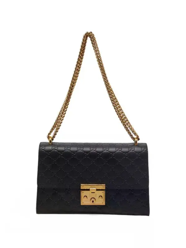 Gucci Padlock Guccissima Leather Shoulder Bag